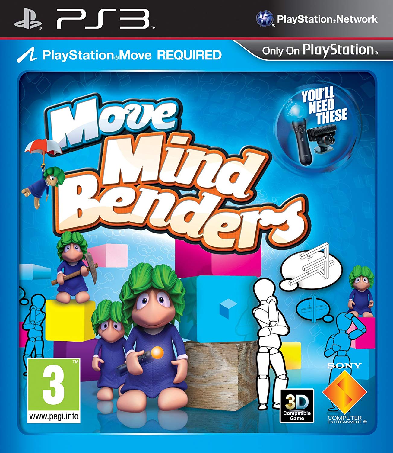Move Mind Benders - PlayStation 3 Játékok | www.gamecity.hu